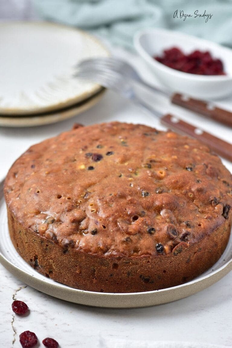 Simple Fruit Cake Recipe - A Dozen Sundays
